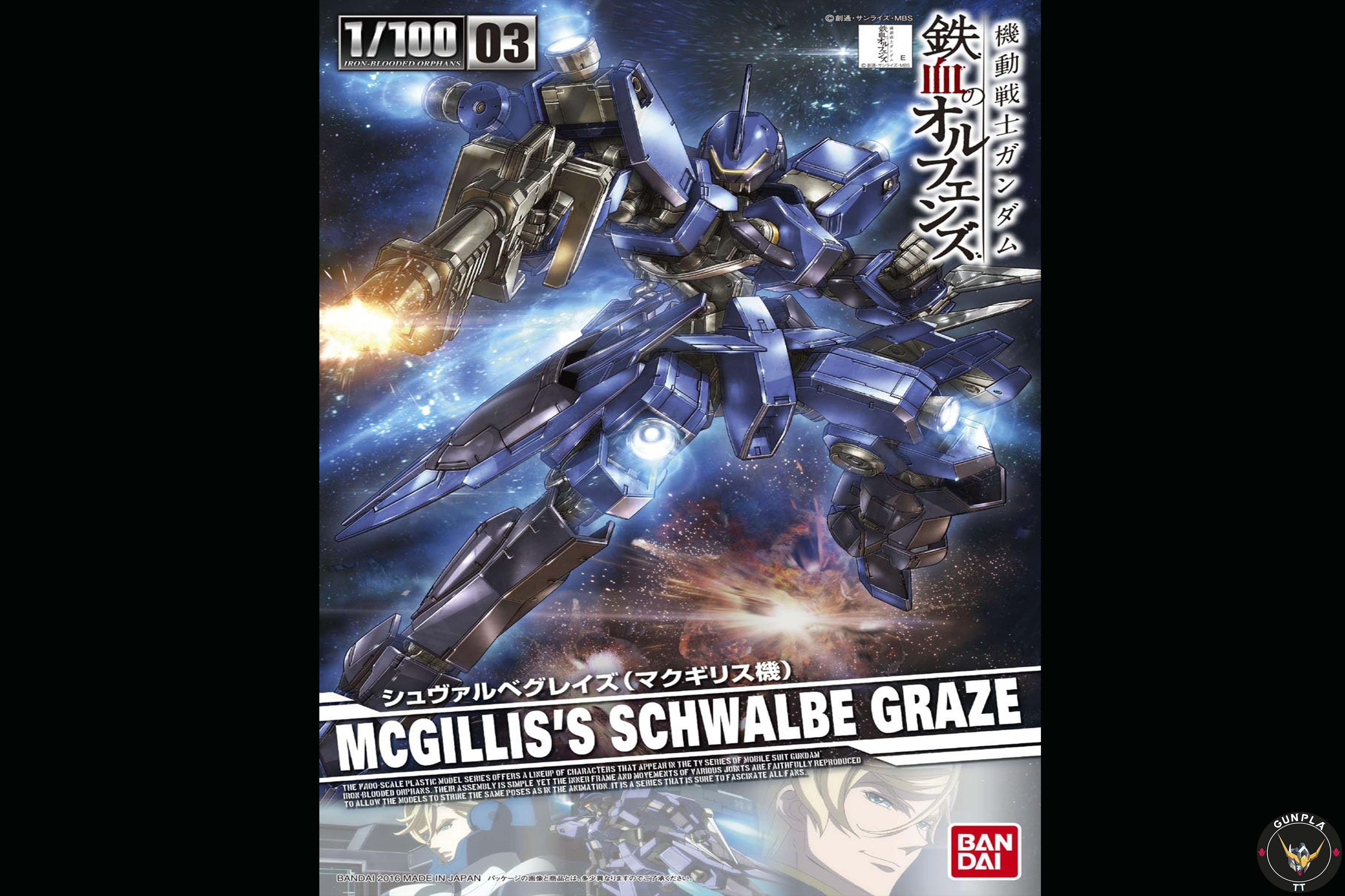 Full Mechanics 1/100 Schwalbe Graze [McGillis Custom] – Gunplatt