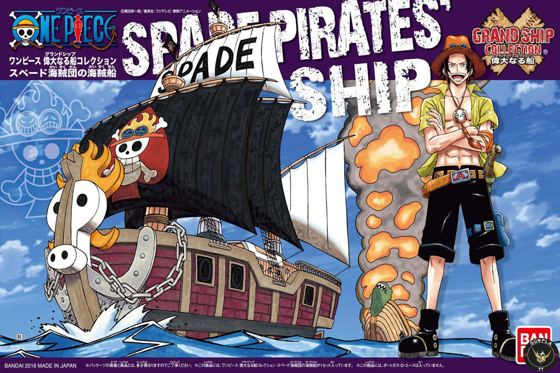 One Piece Grand Ship Collection - Spade Pirates' Ship – Gunplatt